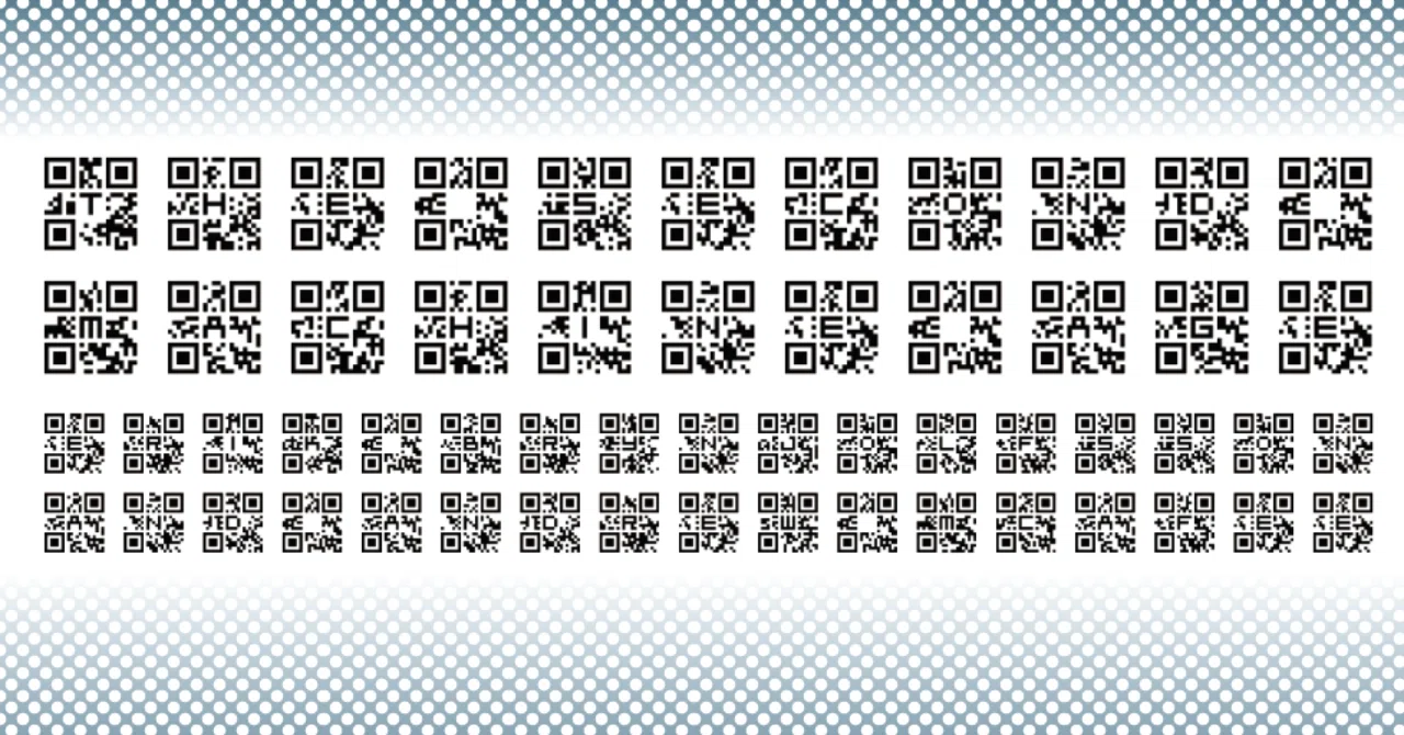 QR-Code Irregular｜hide｜note