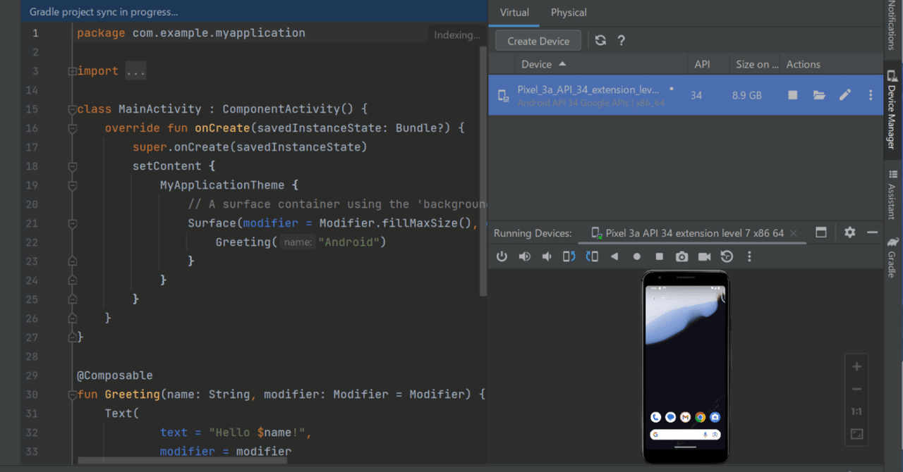 Andoroid Studio Giraffe をとりあえず、インストールしてみた。｜hangium