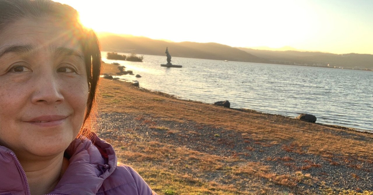 小旅行・諏訪湖｜霧生ナブ子／ Nabuko Kiryu