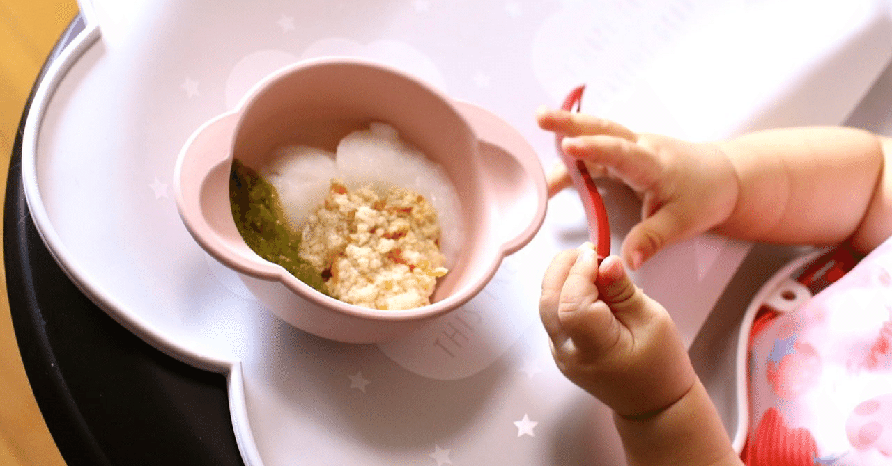 BLW→従来の離乳食【10週目】｜723nk