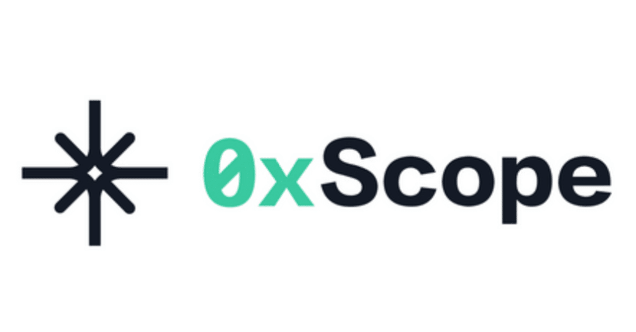 0xScope リアルタイムの Web3 エンティティを生成し、データ分析の真の可能性を解き放つ シンガポール｜AI+Web3+脱炭素化エネルギー図鑑-Masato