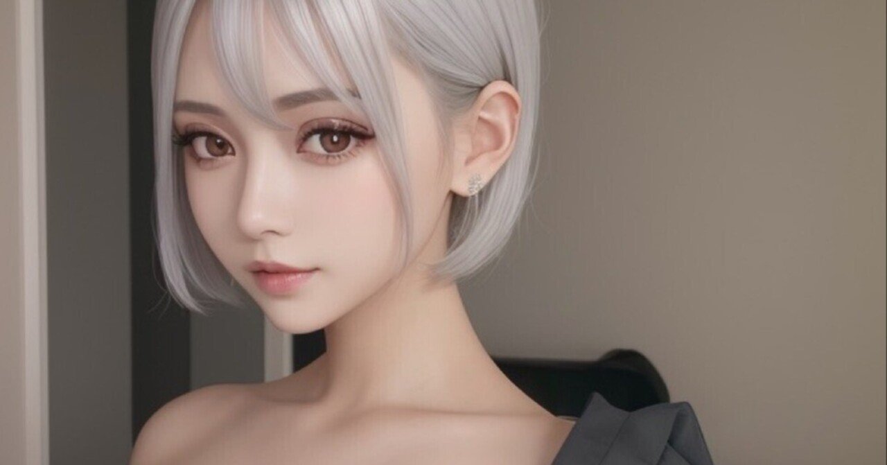 ネグリジェ 1115 Stable Diffusion AIイラスト｜アップル AIイラスト