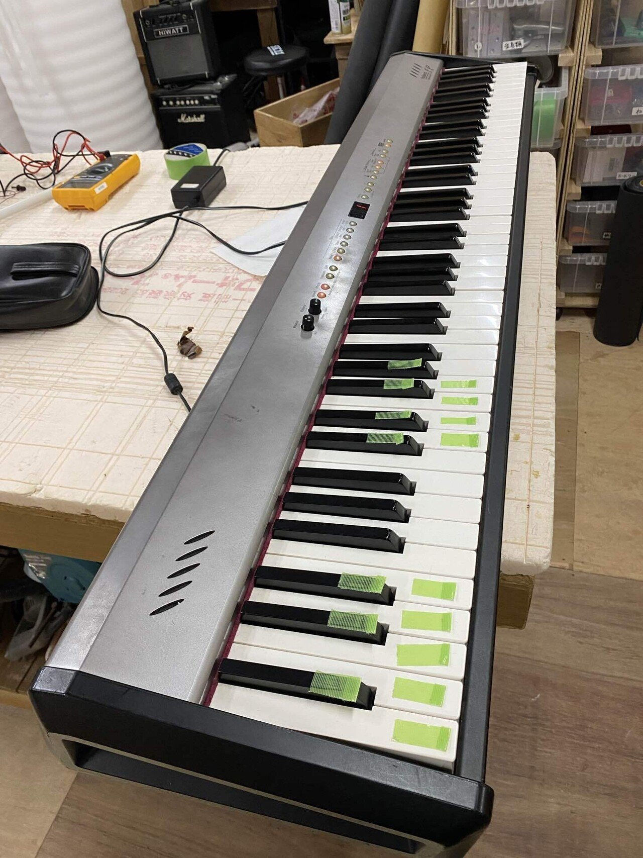 Roland FP-2の鍵盤修理|せいのじ Roland FP-2の鍵盤修理|せいのじ