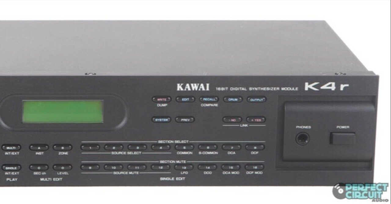MIDI虚無機材史 #7 KAWAI K-4r(1994年）｜BS6743