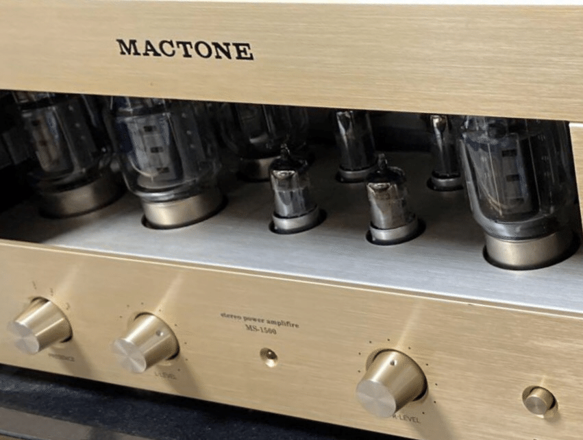 MACTONE MS-1500真空管パワーアンプ｜アラン藤島
