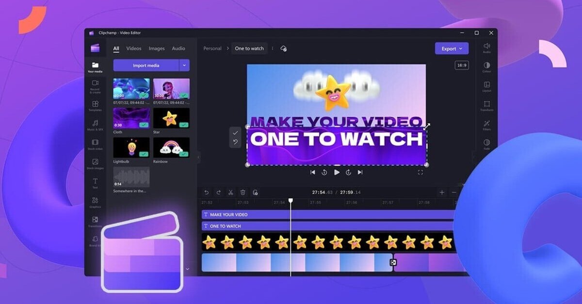 Clipchampで文字の背景色を設定する方法。文字を消す方法。｜unkochantoboku