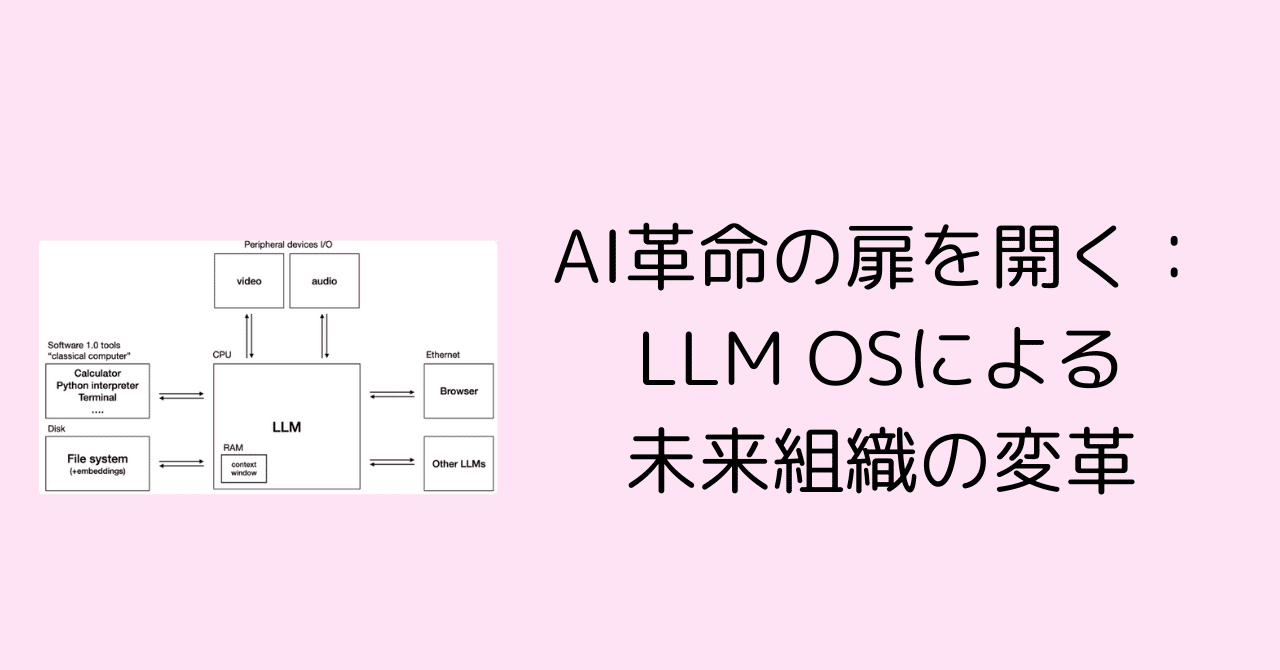 AI革命の扉を開く：LLM OSとADOによる未来組織の変革｜0xpanda alpha lab
