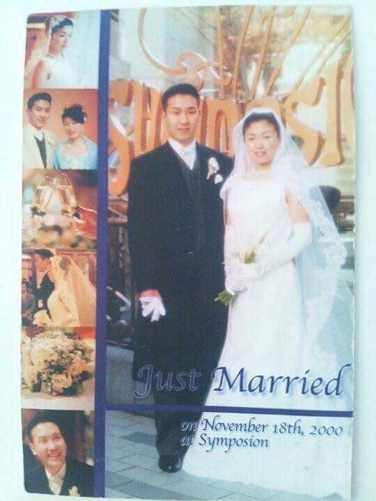 2000年11月18日 代官山で、結婚式をしました。 あっという間に、あと2年で銀婚式😲🥈 結婚する時の約束「お互い素直にありがとうと