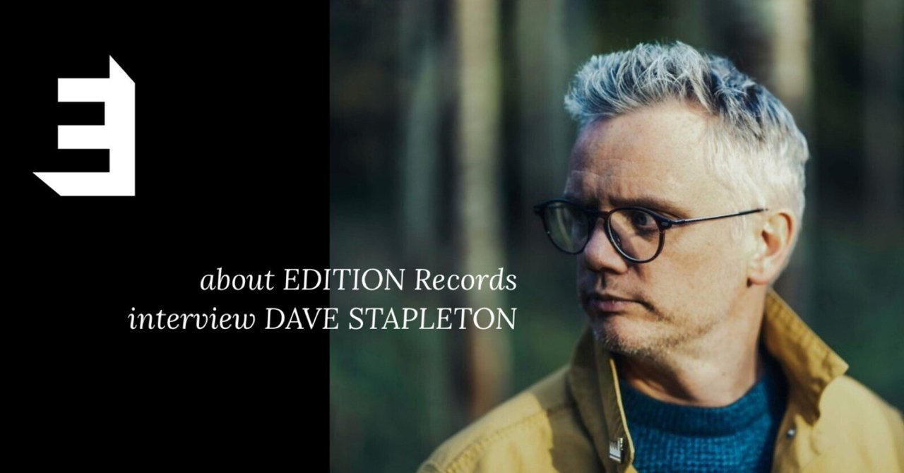 interview EDITION records DAVE STAPLETON：USグラミー賞、UKマーキュリー・プライズに食い込む新興 ...