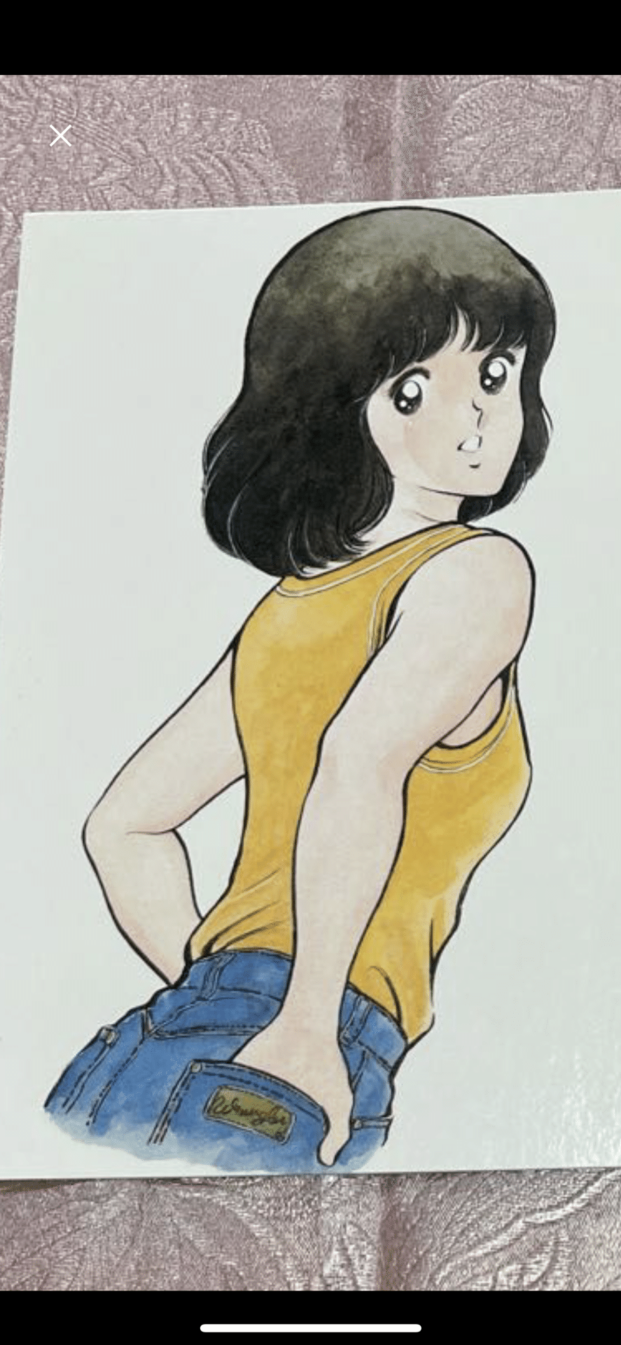 偽物サイン①あだち充先生usi画伯、hsgml00577｜偽造屋