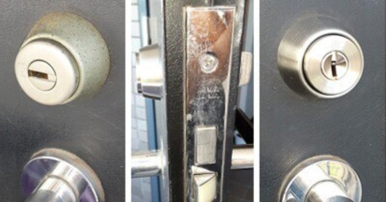 LA錠前(MIWA)のマルティロックを「916(WEST)」に交換｜鍵屋 キー助®🔑口コミ・評判を掲載中｜鍵交換・取付・開錠・電子錠・ドアノブ交換・ドアクローザー交換他