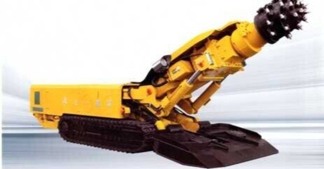 SANY HEAVY INDUSTRY Narrow-body Roadheader EBZ132｜建設機械化ライブラリー