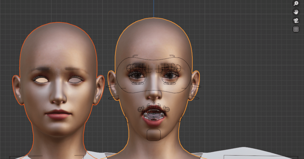 AutoRigProを使用した顔ShapeKeyの作り方の作り方｜IDE