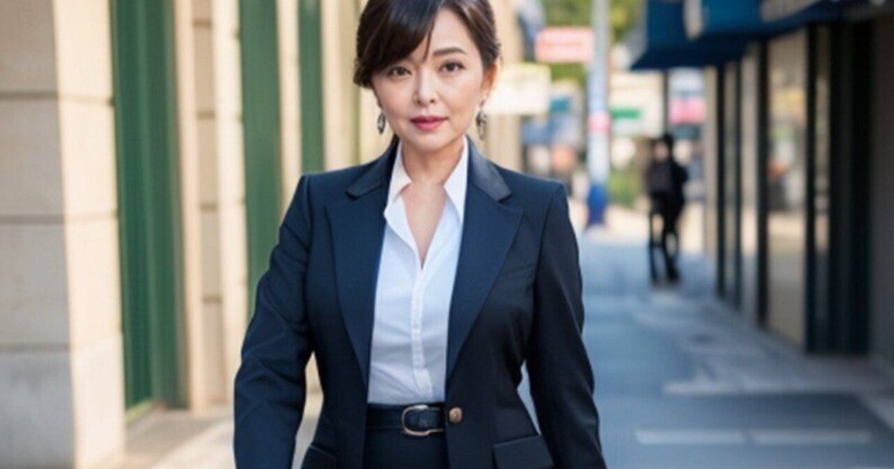 色気を振りまくる【50代OL隠し撮り】AI熟女グラビア写真集(50枚)「呪文(プロンプト)付き」｜AI熟女ハンター