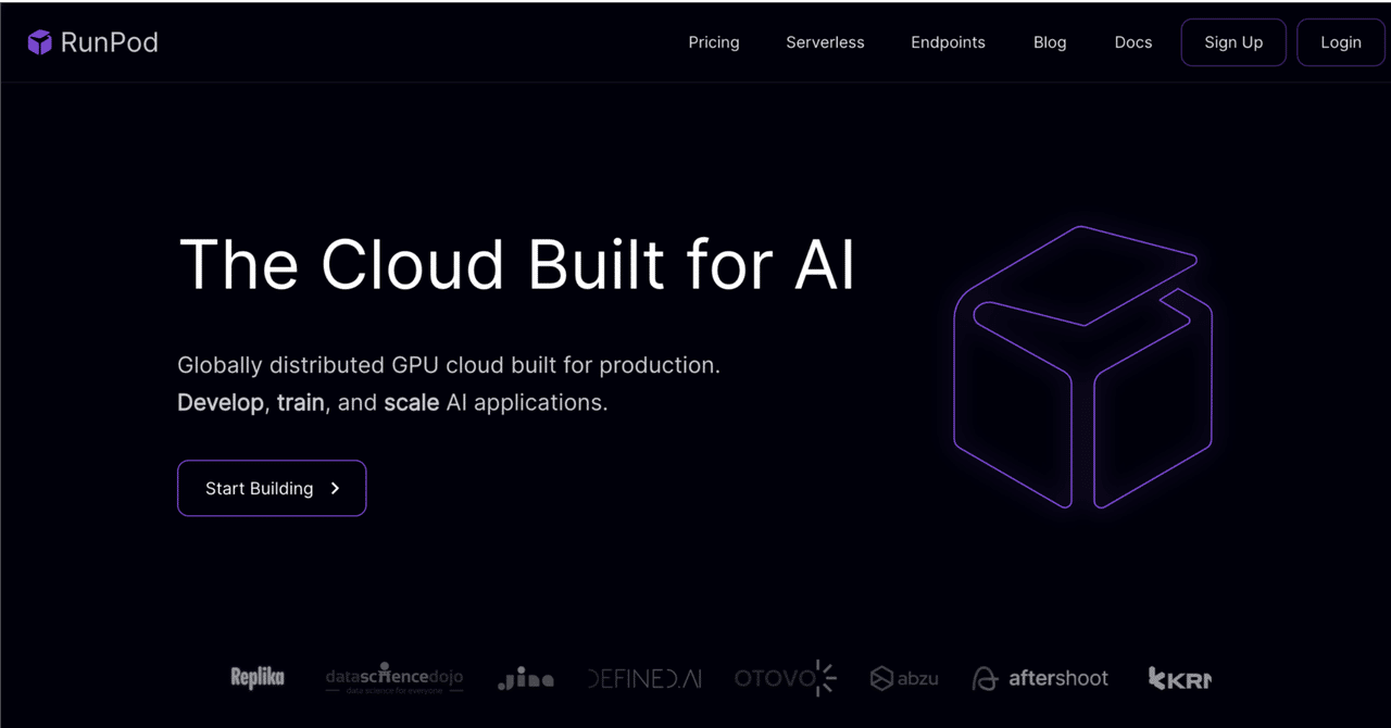 RunPodで作るサーバレスGPU推論｜peisuke