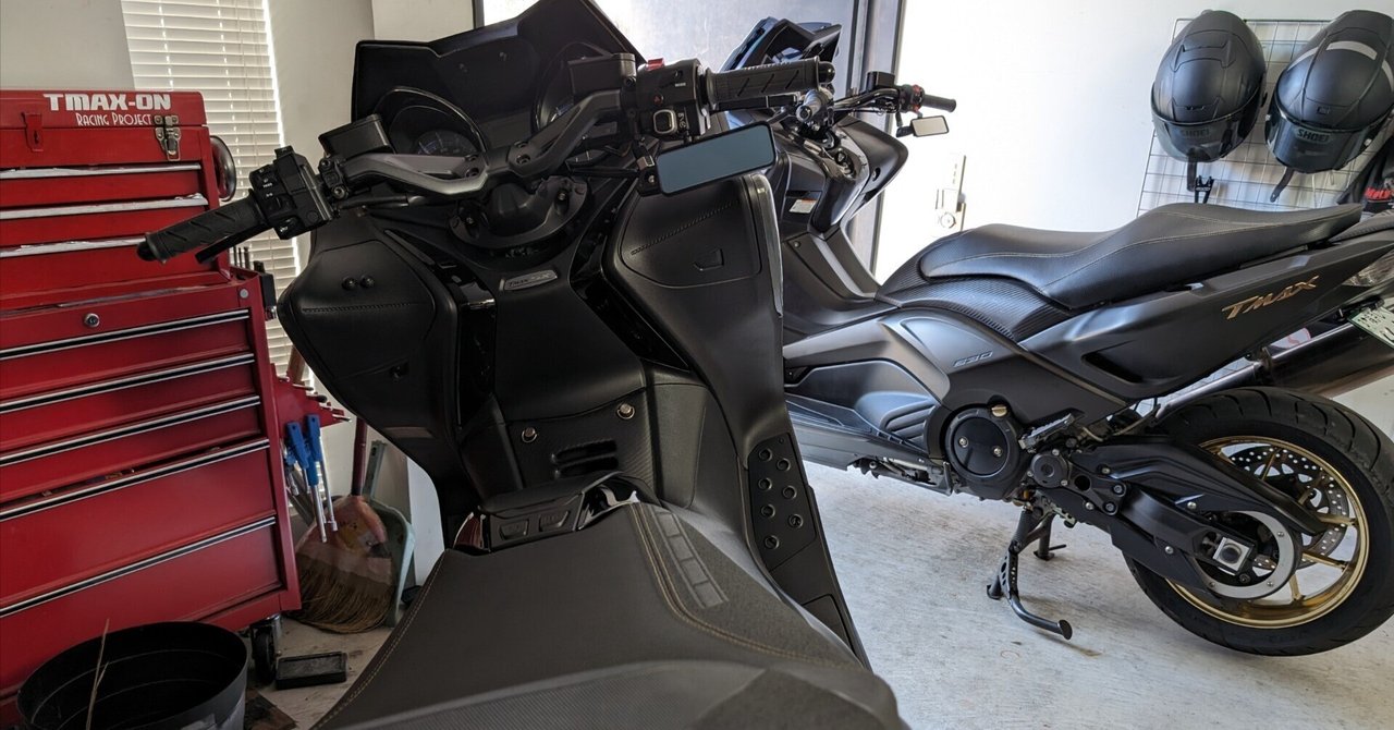 4型TMAXのおメンテ‥①｜Re:TMAXとボク