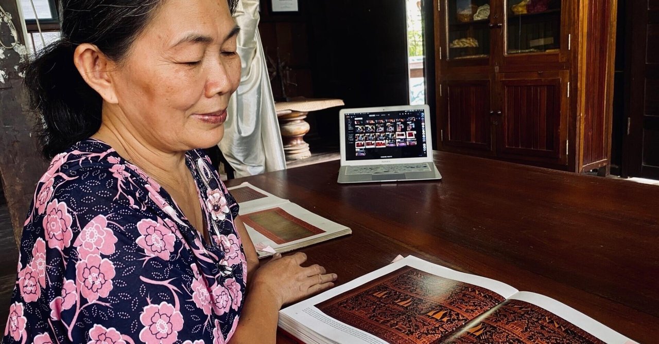 KIM SRENG 船のピダン2021-2023(前編)｜IKTTクメール伝統織物