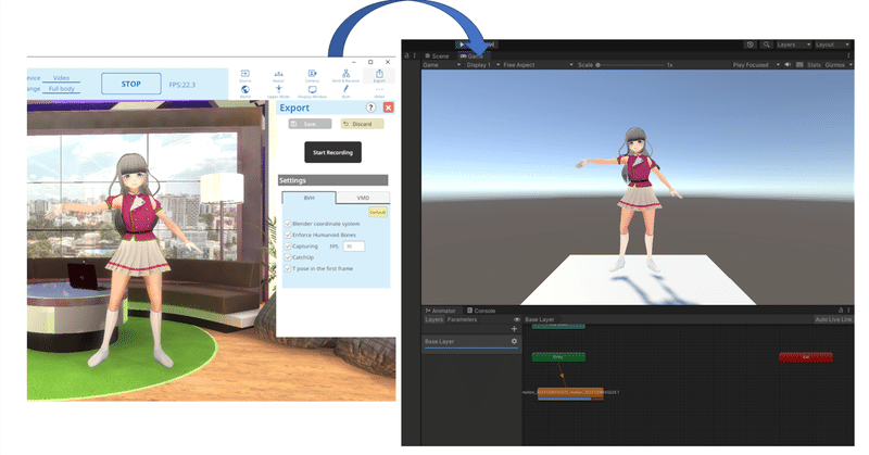 TDPTから書き出したモーションデータをUnityのアニメーションにする方法｜Miki Yoshioka
