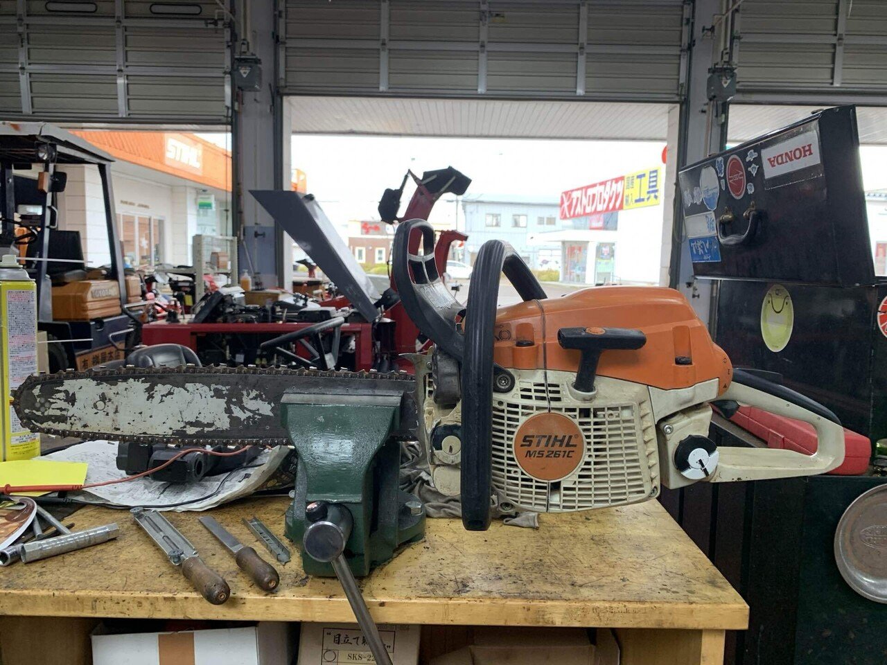 STIHL MS261C-M M-Tronic診断、較正｜kazuo yanagi