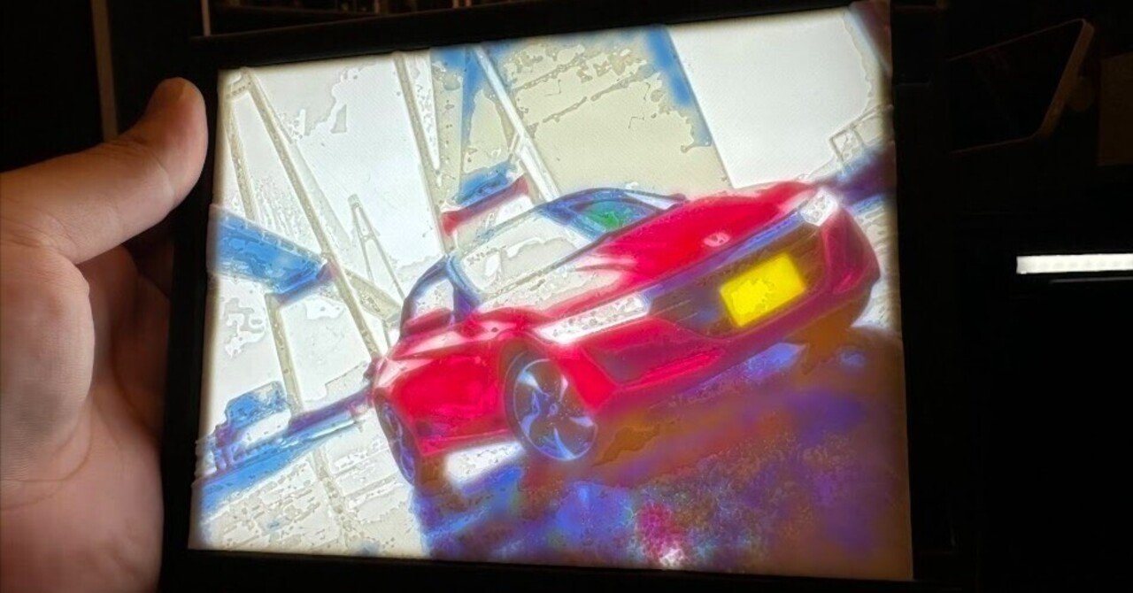 不思議で楽しいColor Lithophaneの話｜ysk