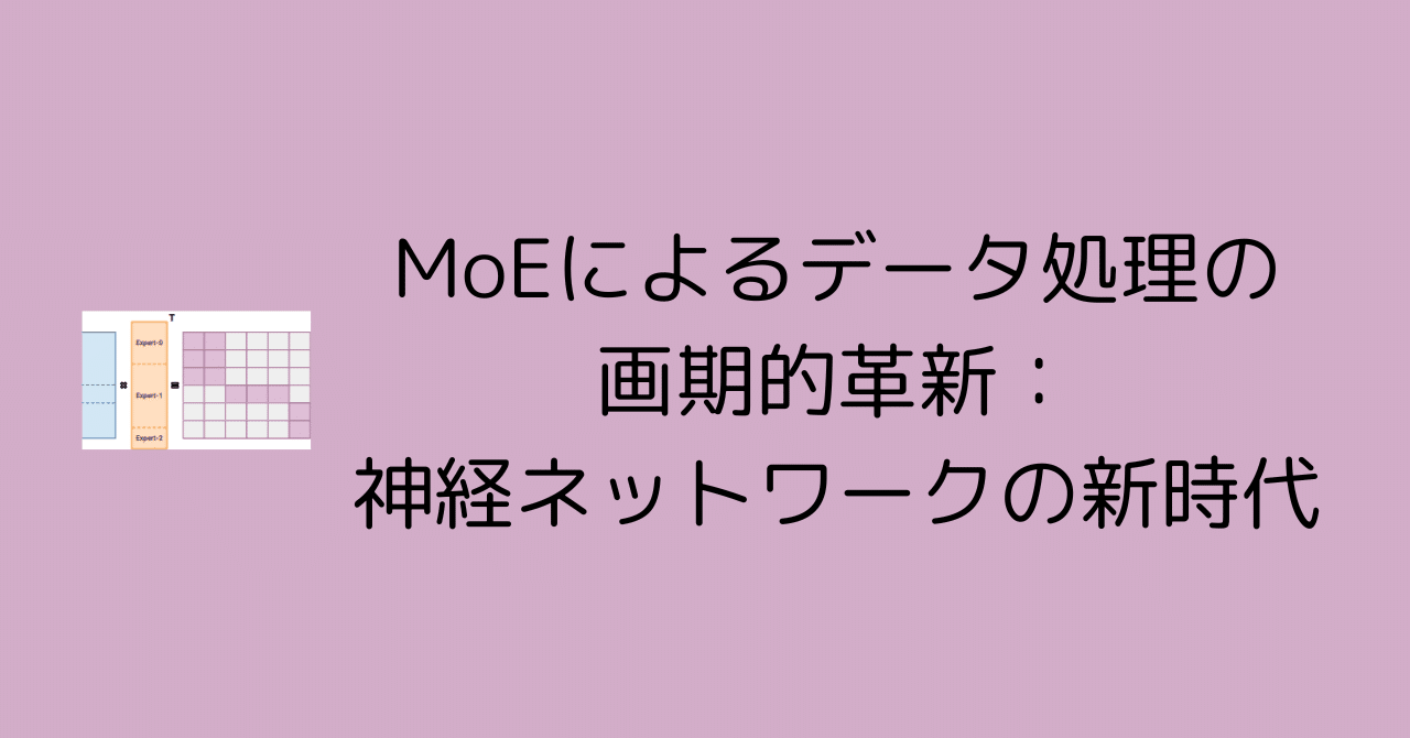 混合専門家モデル（MoE）：トランスフォーマーの効率とスマートな進化｜0xpanda alpha lab
