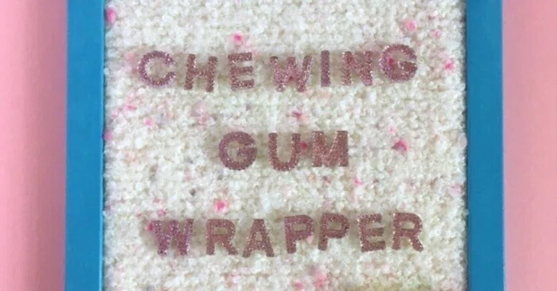 chewing_gum_wrapper｜note