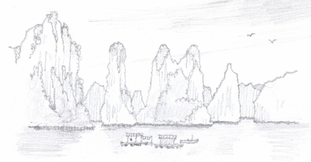 「古い旅の絵」#09 ベトナム（Viet Nam）｜isoBe seisaku