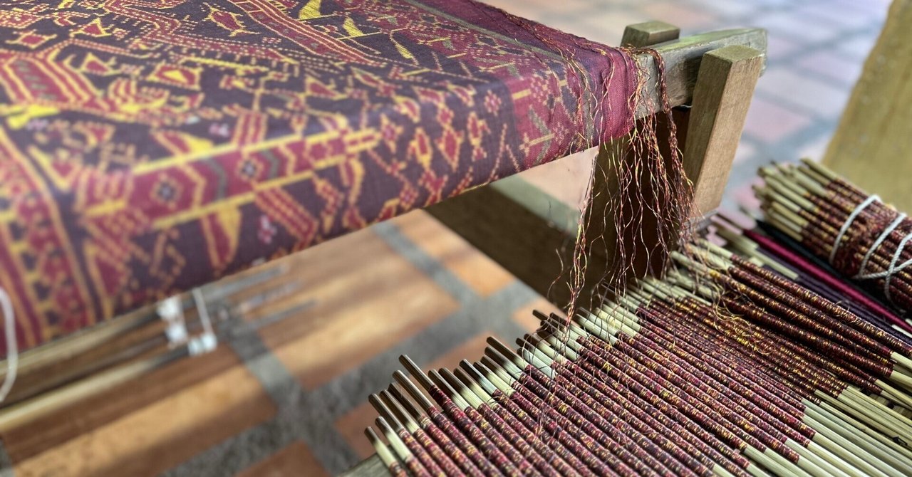 KIM SRENG 船のピダン(後編)｜IKTTクメール伝統織物