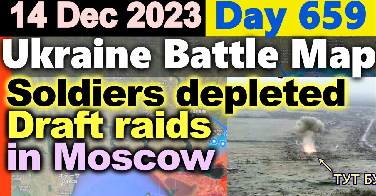 Day 659 [Ukraine War Map]Russian Soldier Depletion Finally Starts ...