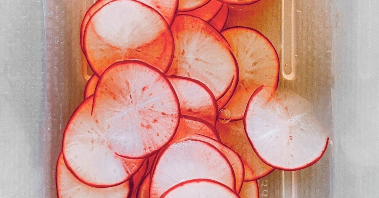 味見したくなくても、出来なくても大丈夫 【ラディッシュの浅漬け】｜yucami