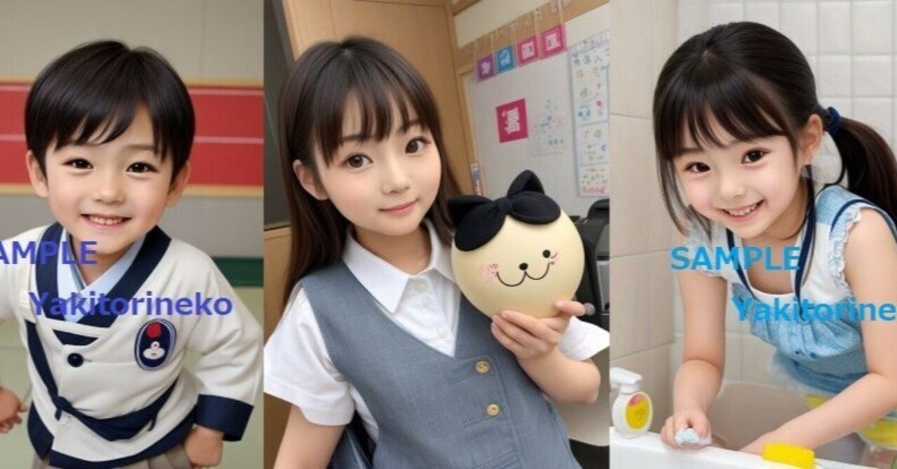 マジ禁断！無料Leonardo.AIでJSロリ・ショタ画像を作る！ ｜焼き鳥ネコ-AI落書帳