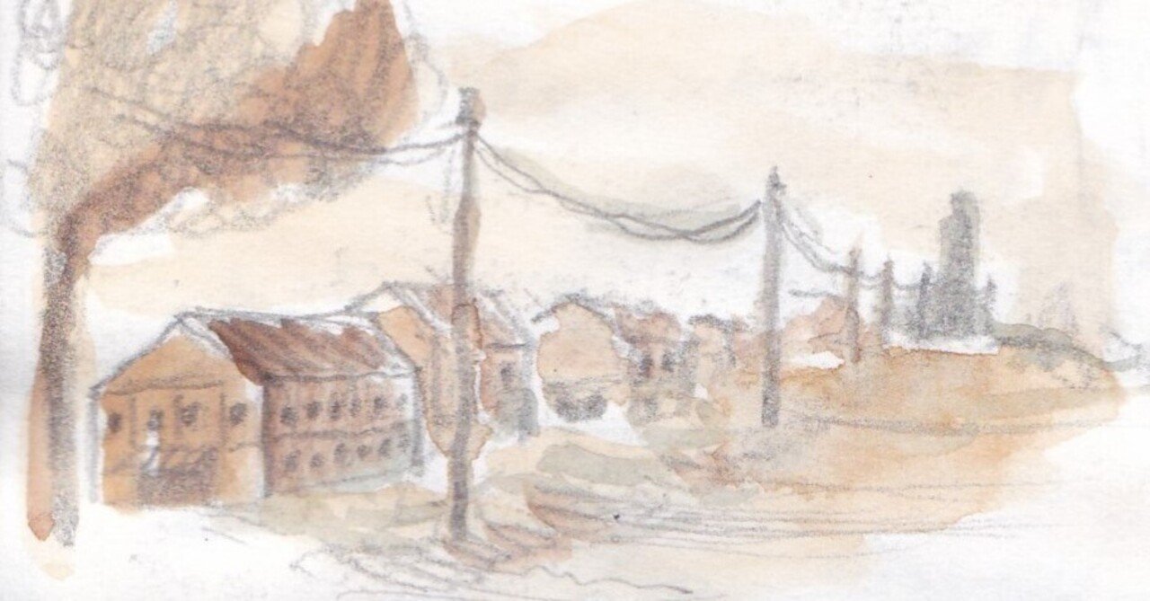 「古い旅の絵」#10 ラオス ①（Laos ①）｜isoBe seisaku