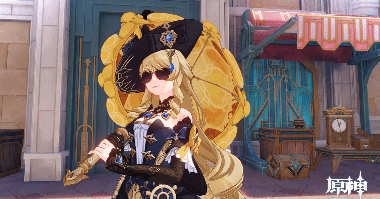 待望のナヴィアさん(無凸)が強いと私の中で話題に【原神】｜hiko