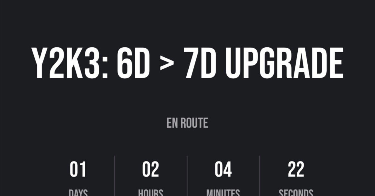 Y2K3：神の子。イスラエルに祝福を。「Q C'Clock」カウントダウンで、新しい「暦」を迎えよう！｜St.Moore17