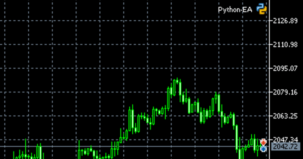 Python-EAの作り方（PythonスクリプトをMT5のチャート上で直接実行する方法）｜sayama_ocha