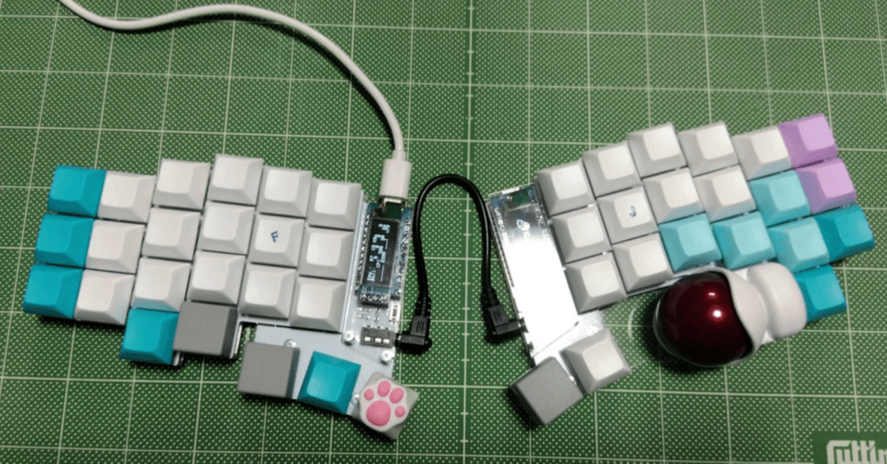 Keyball44歴1か月の私のキーマップ概要｜suzuki-navi