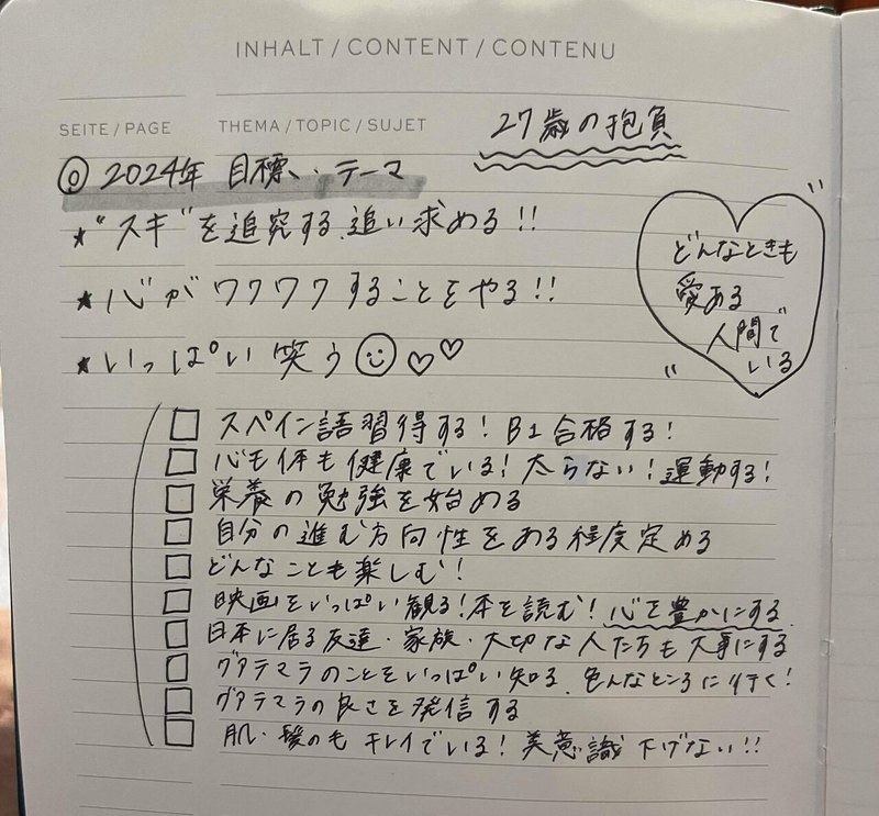 2024年、27歳スタート🍃｜wakaba