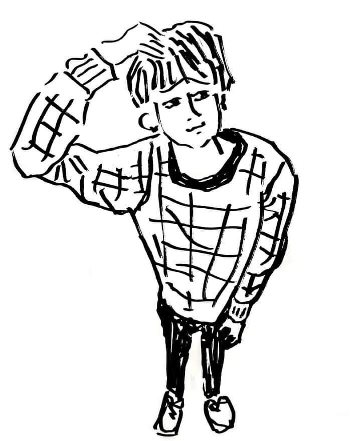 クロッキー｜中川学（漫画家）