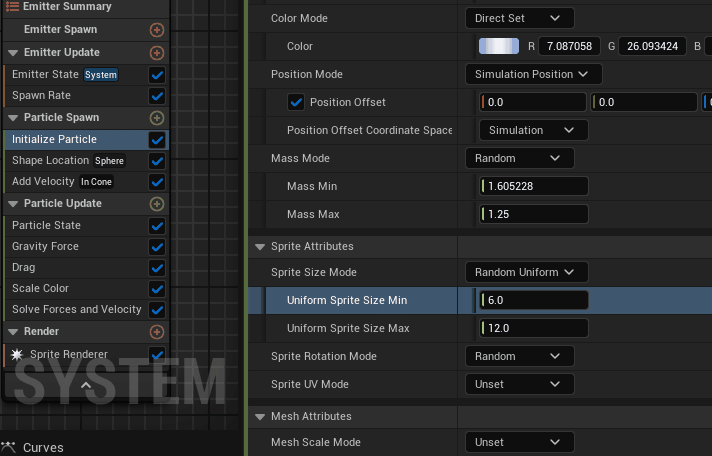 「入門」UE5/UEFNナイアガラの基本（Particle Spawn-Initialize Particle-）Part3-1｜Takuya