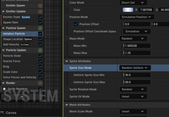 「入門」UE5/UEFNナイアガラの基本（Particle Spawn-Initialize Particle-）Part3-1｜Takuya