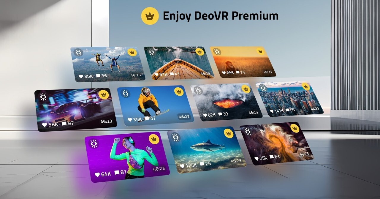 (2024.01.14) 速報！ Meta Store で DeoVR プレミアムを購読できるようになりました｜DeoVR JAPAN @ VR動画共有プラットフォーム