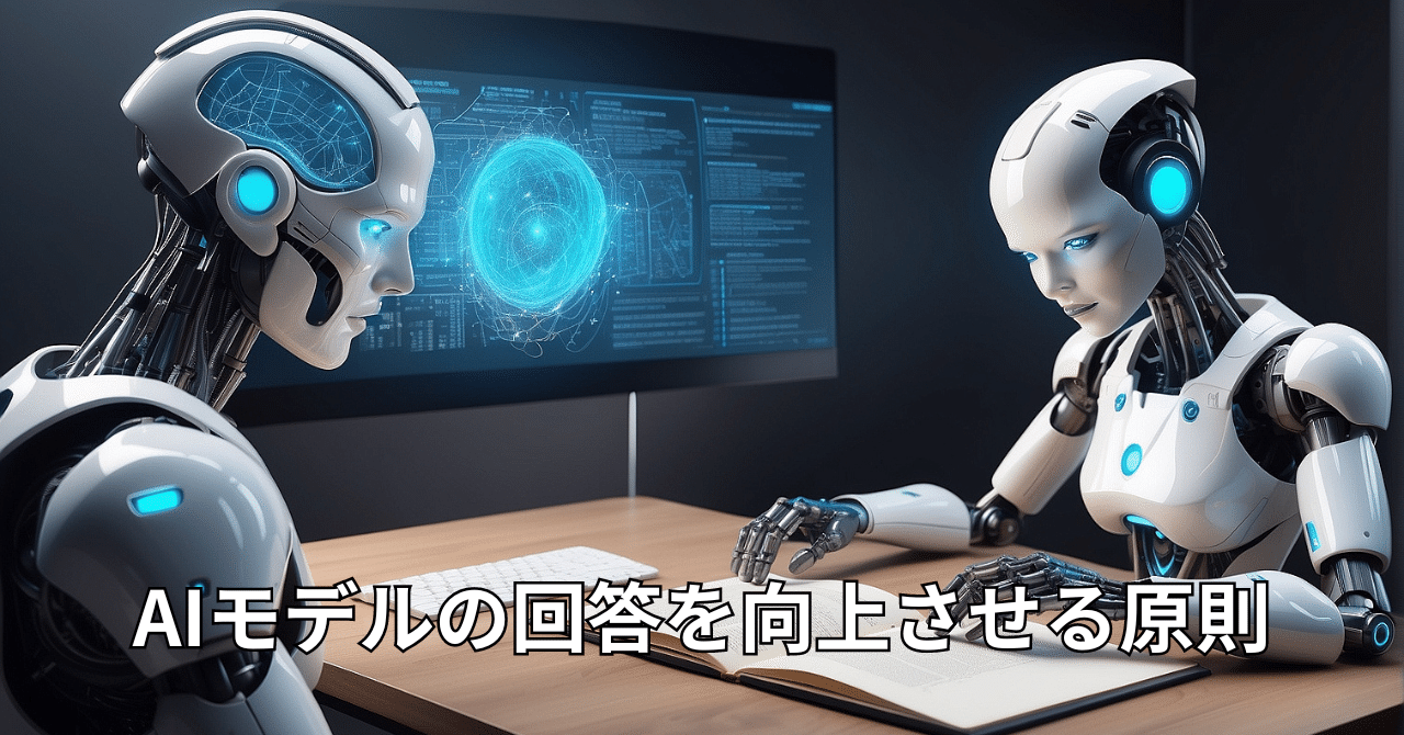 AIモデルの回答を向上させる原則‐一貫性のあるテキスト入力｜HIROLAB