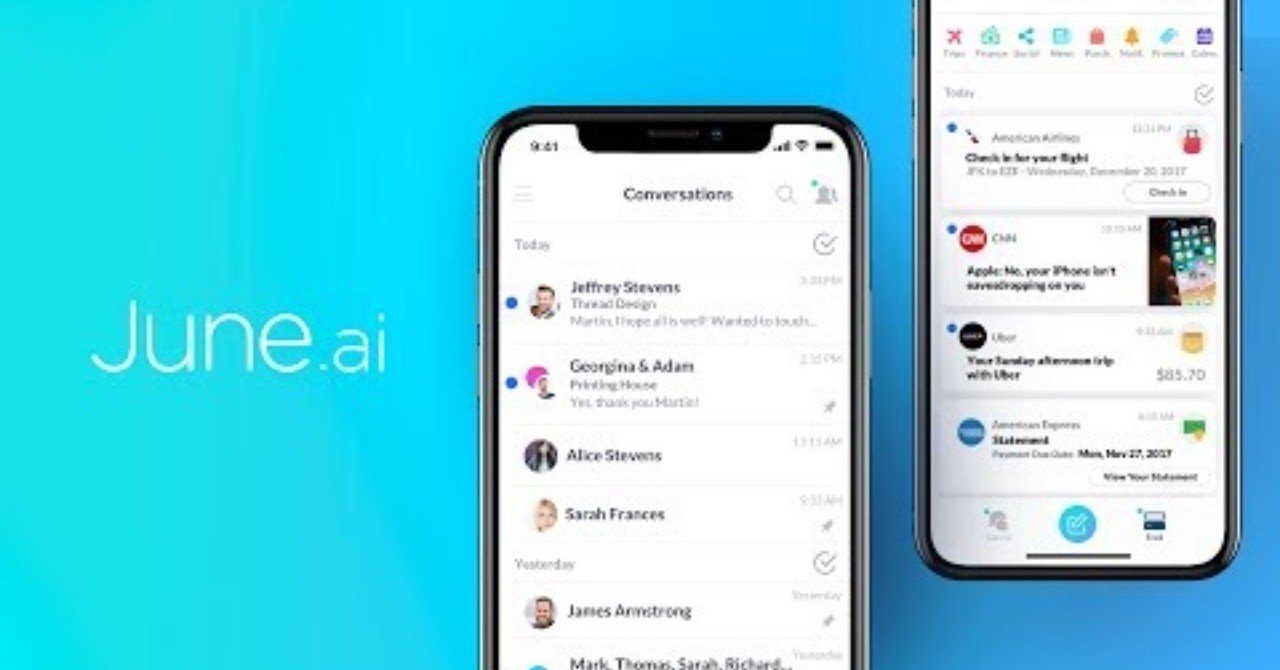 June.ai：AIを活用し、コミュニケーションを効率化するメールソフト｜Naminori