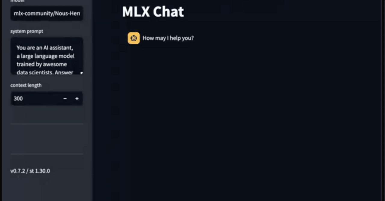 MLX-UIを試してみる:ローカルLLM on MacbookPro mlxアーキテクチャ｜Lucas