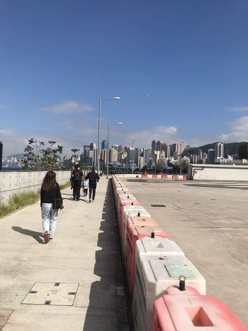 散步香港011-6 Harbourfront Promenade 海濱長廊全制覇の散歩（6）Wanchai Ferry Pier 灣仔碼頭 ...