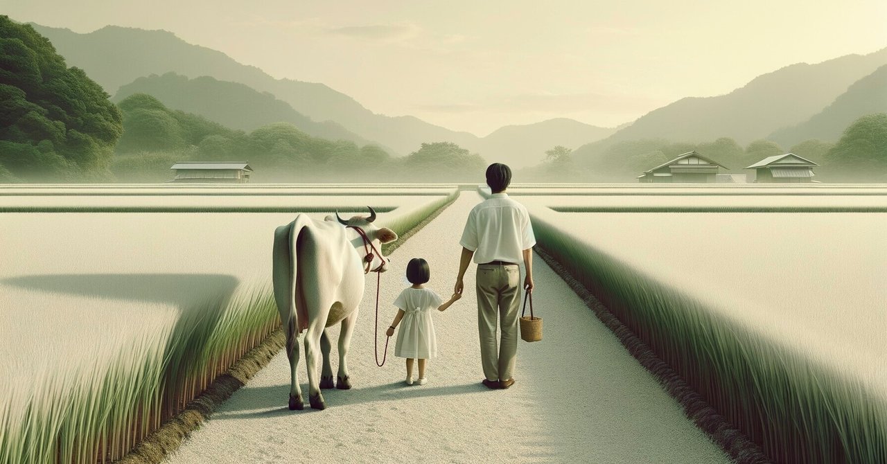 70代世代の幼い日の画像化の一例: DALL-Eの文学と高齢者福祉と、美術への活用例｜Trgr🍵 / カラストラガラ