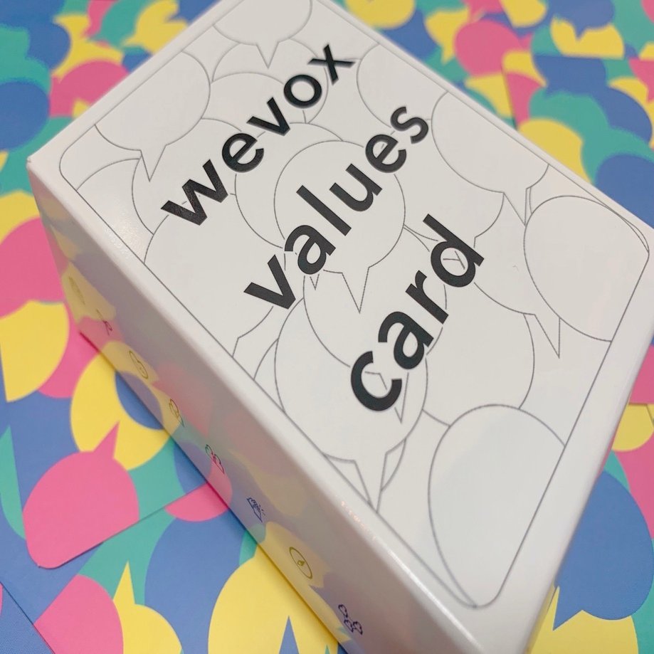 チームの相互理解を深める「wevox values card」で遊んでみた。｜すみこ