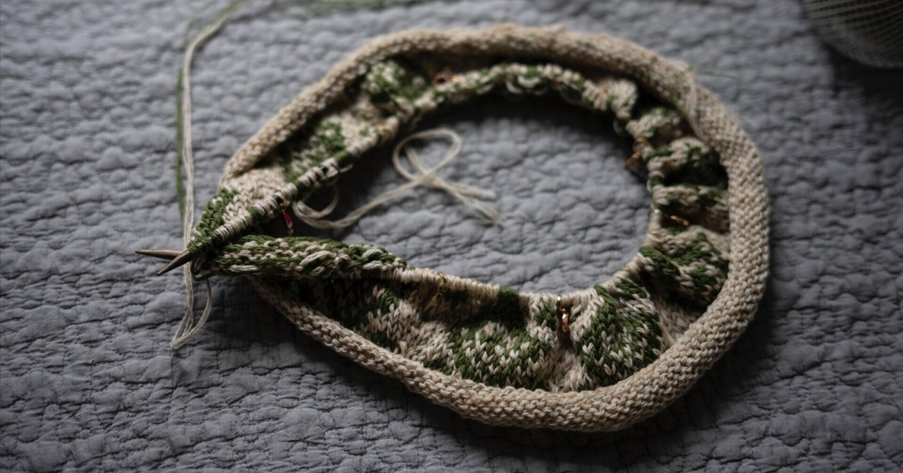 オヒョウセーター。 ｜ その1｜yoriknit