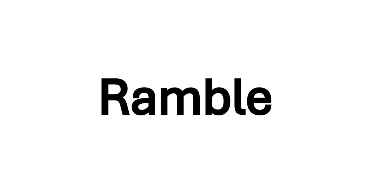 Apps｜Ramble