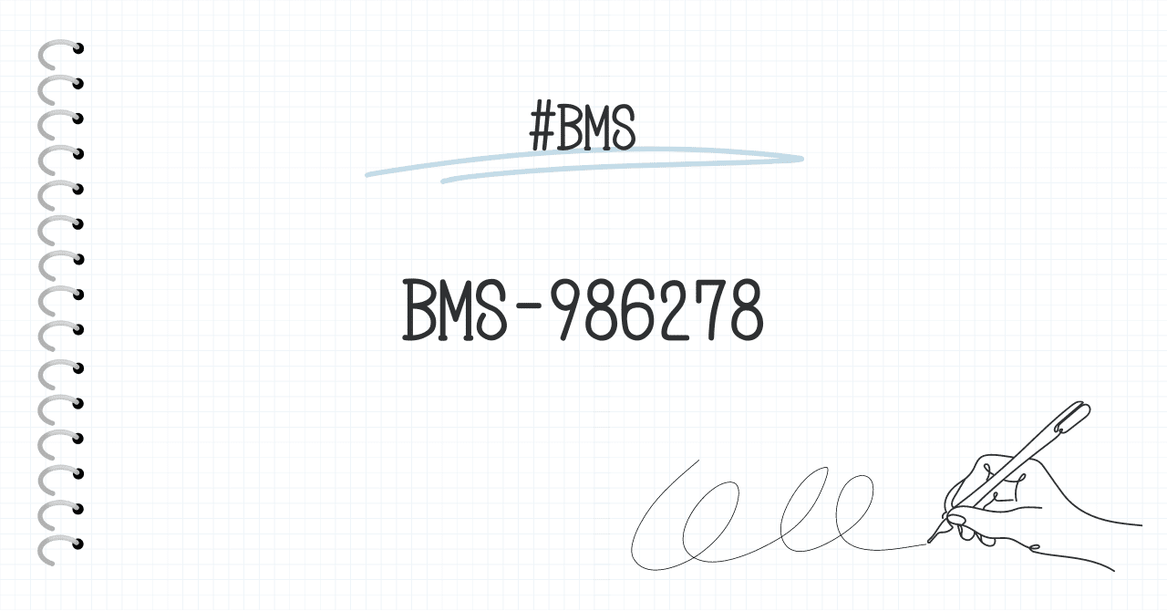 BMS-986278（BMS）｜Chiku-note.